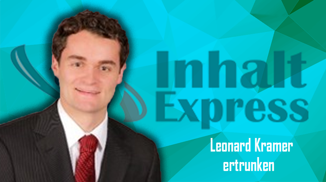 Leonard Kramer ertrunken: Was über den tragischen Unfall bekannt ist ...